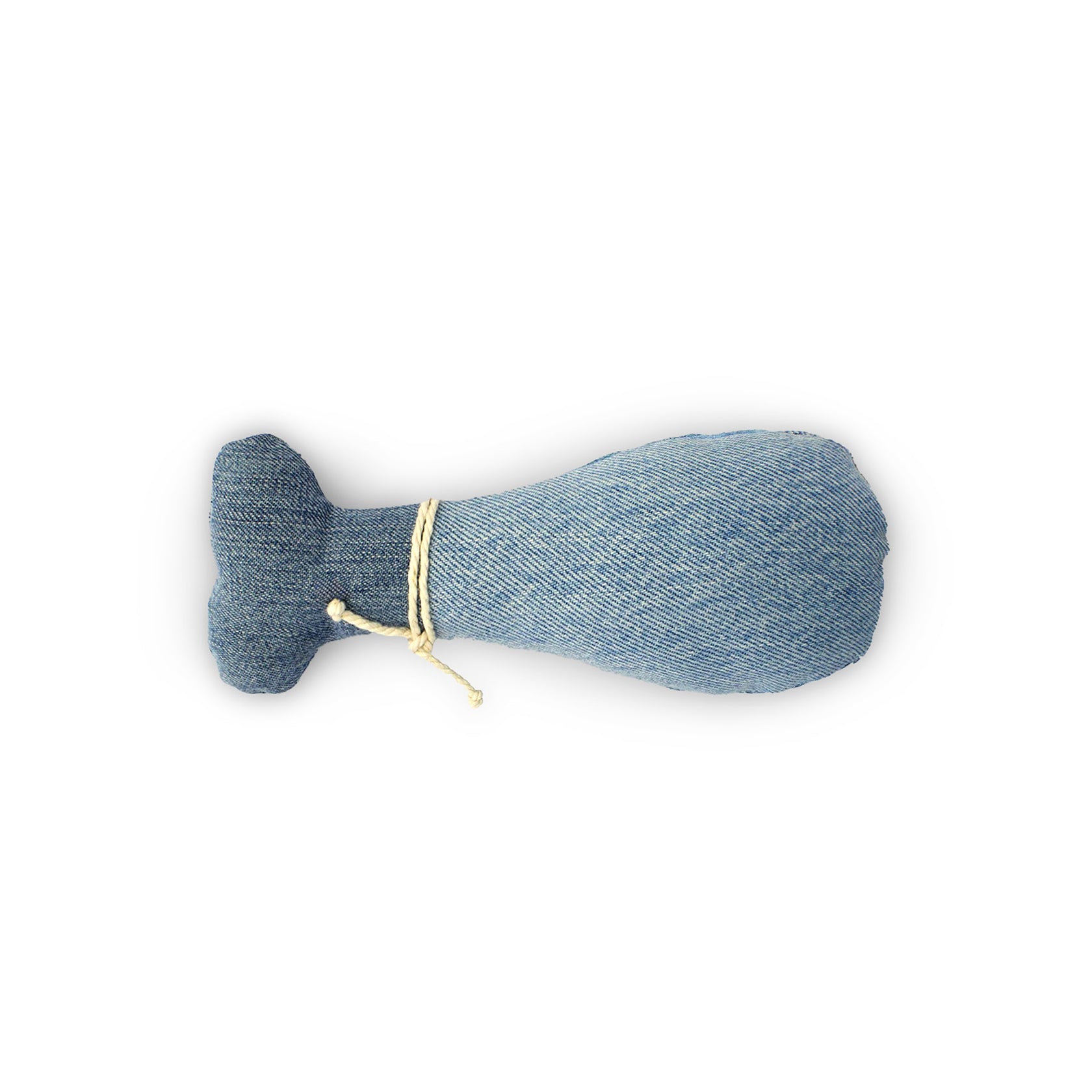 Drumstick Dynamo - Denim plush dog toy – Pets and People Co.