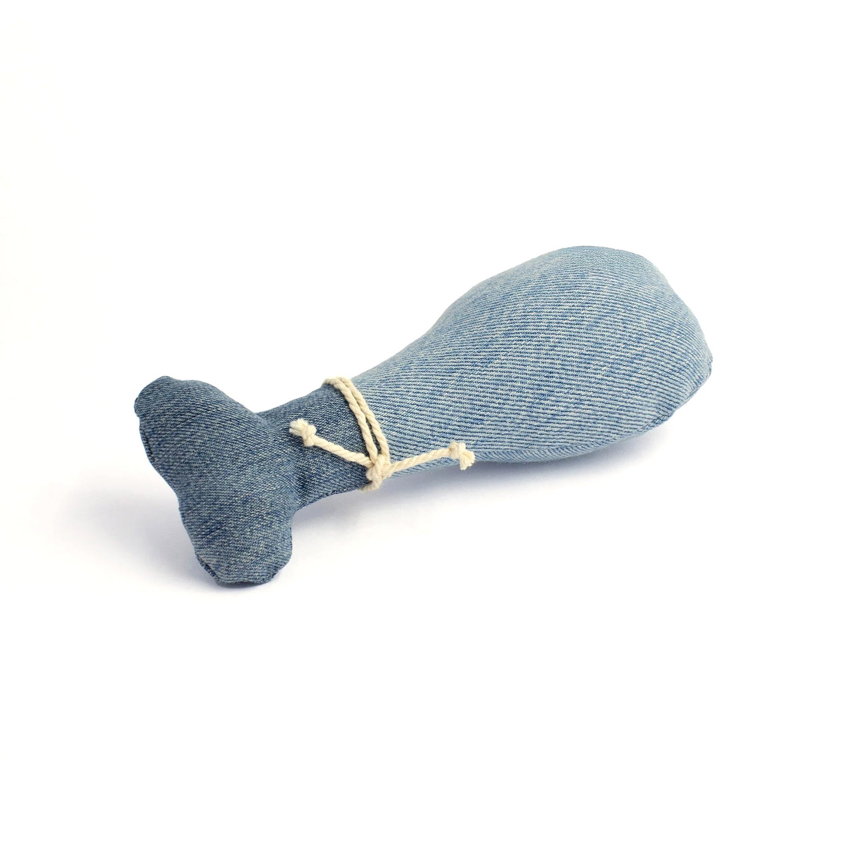 Drumstick Dynamo - Denim plush dog toy – Pets and People Co.